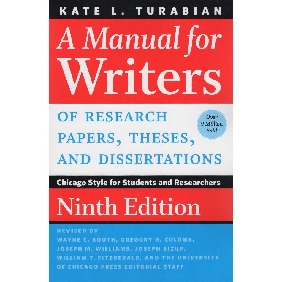 A Manual for Writers – Zaytuna College Bookstore