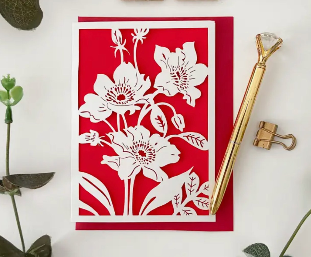 Anemones Card – Zaytuna College Bookstore