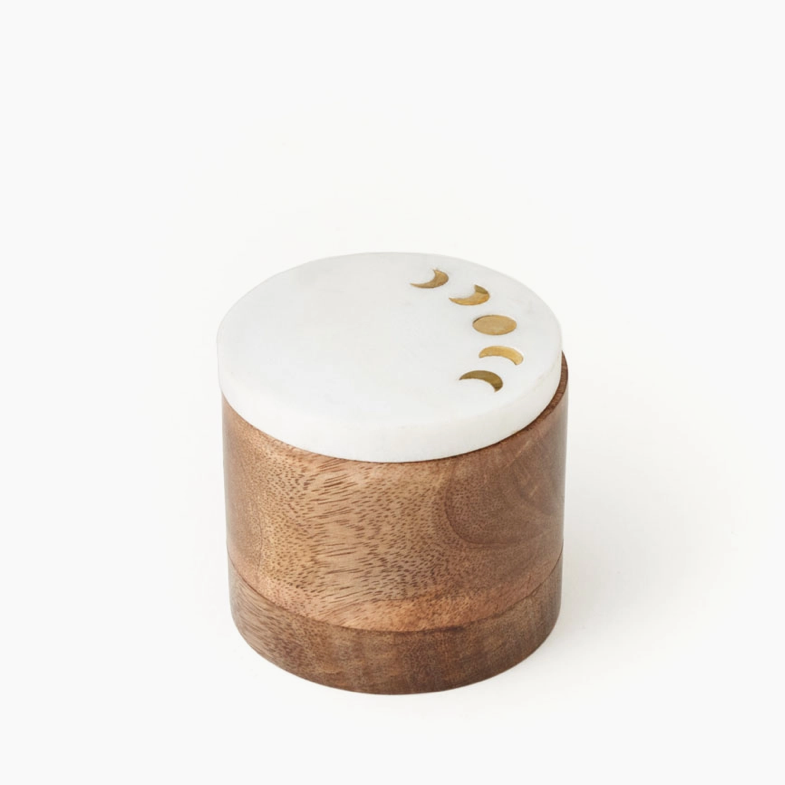 Marble Moon Phases Keepsake Box – Zaytuna College Bookstore