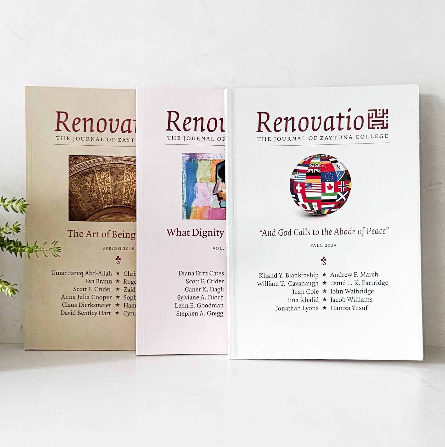 Build Your Own Renovatio Set (3 issues) – Zaytuna College Bookstore