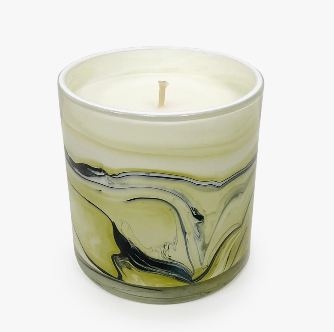 Swirl Glass Candle - Vetiver & Oak - 14 oz – Zaytuna College Bookstore