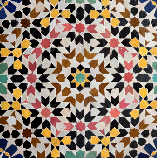 Sticker - Zillij Tile – Zaytuna College Bookstore